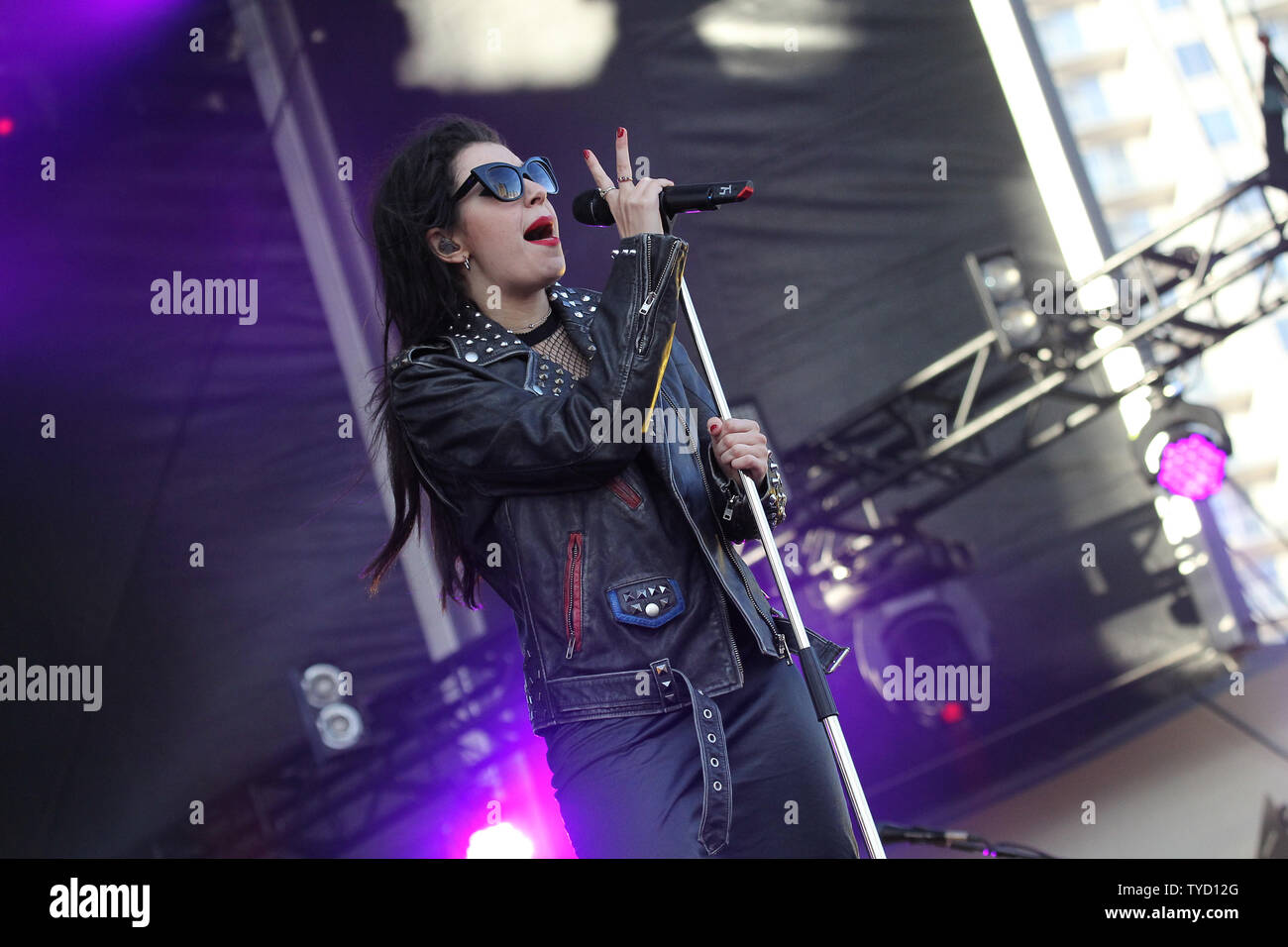 British singer Charli XCX performs during the 30th bi-annual Rock in ...