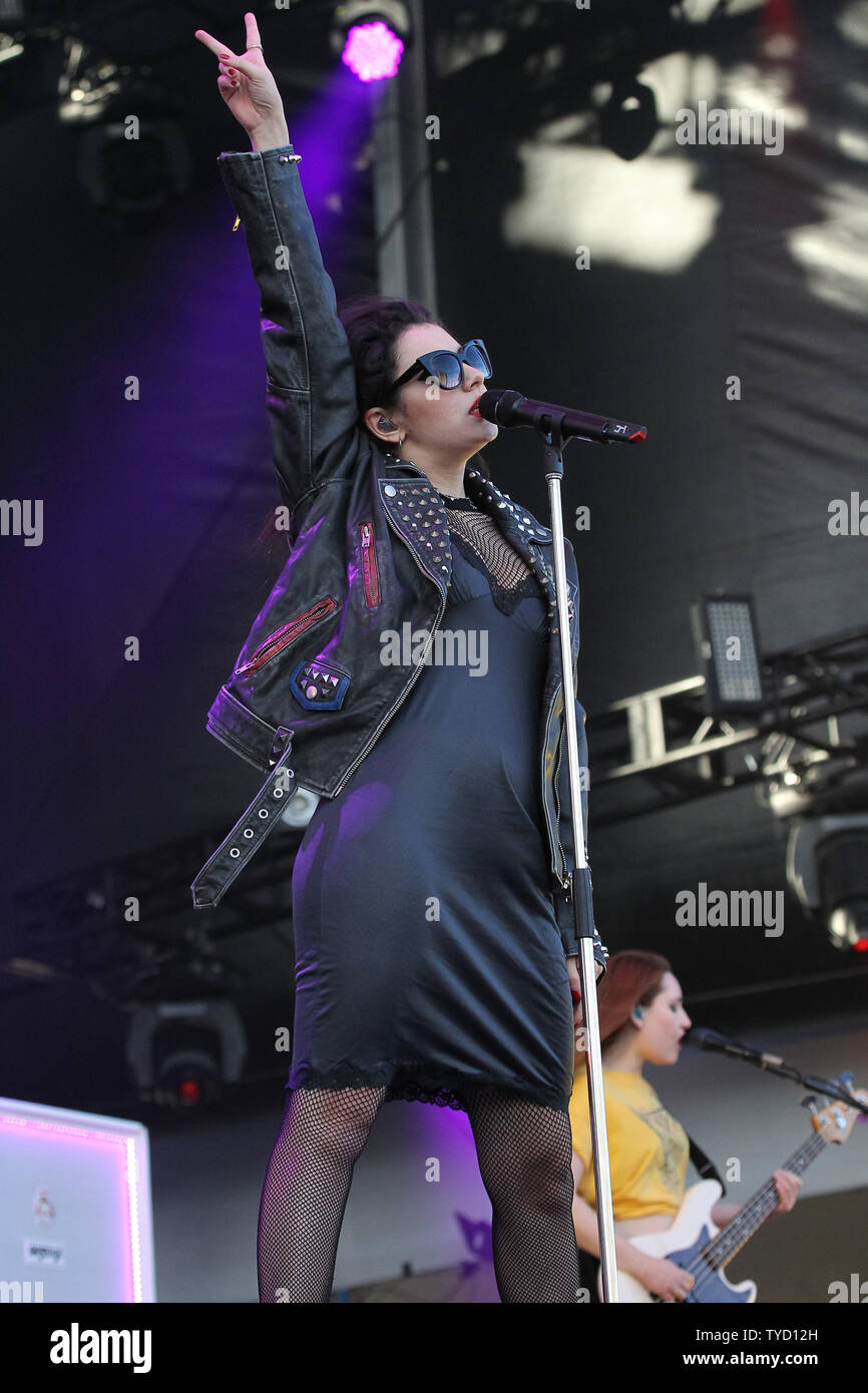 British singer Charli XCX performs during the 30th bi-annual Rock in ...