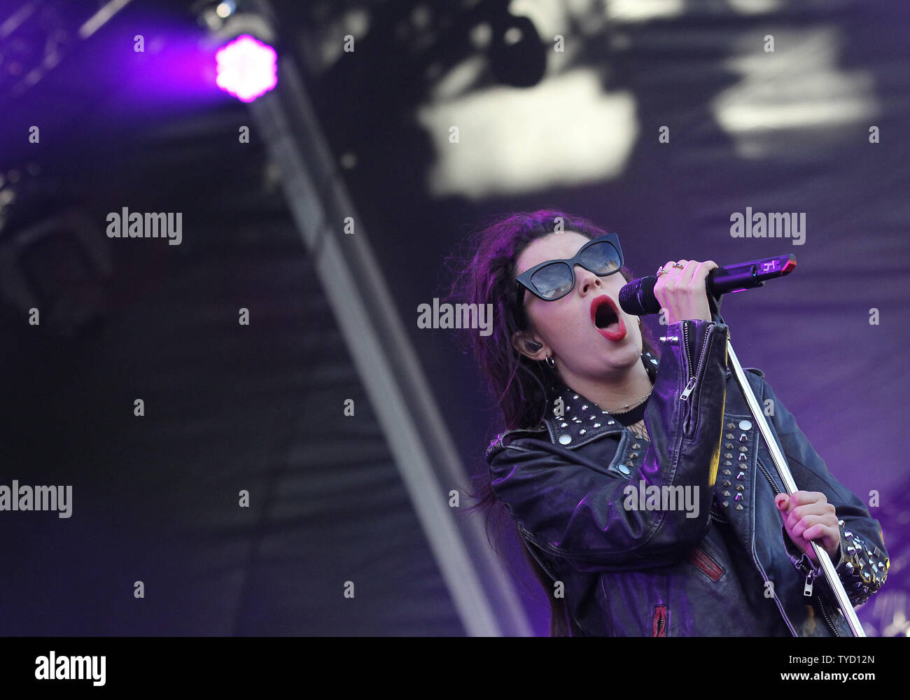 British singer Charli XCX performs during the 30th bi-annual Rock in ...