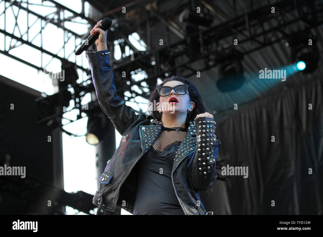 British singer Charli XCX performs during the 30th bi-annual Rock in ...