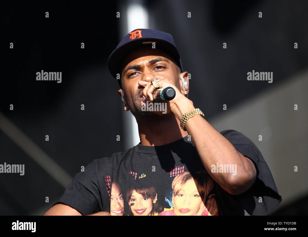 American rapper Big Sean performs during the 30th bi-annual Rock in Rio ...