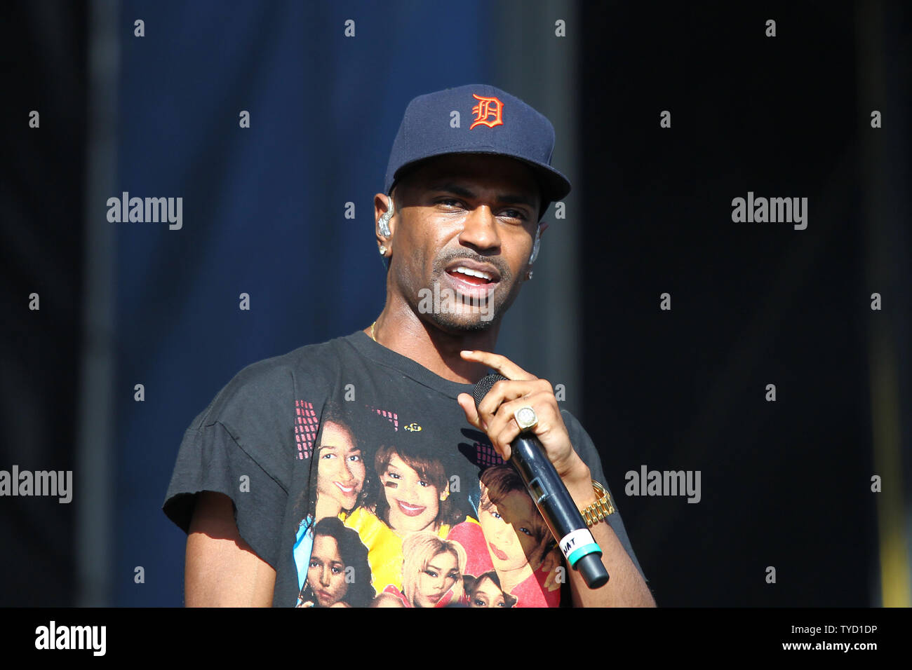American rapper Big Sean performs during the 30th bi-annual Rock in Rio ...