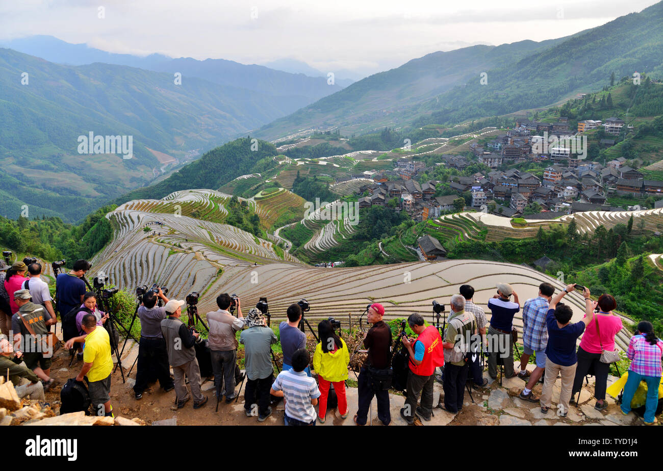 Longji mountains hi-res stock photography and images - Alamy