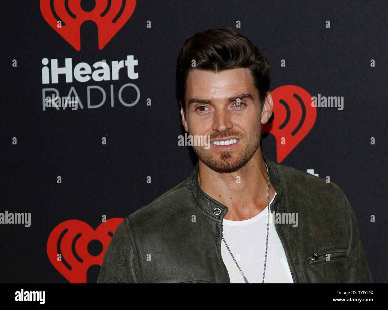 Reality Tv star Luke Pell arrives for the iHeartRadio Music Festival at ...