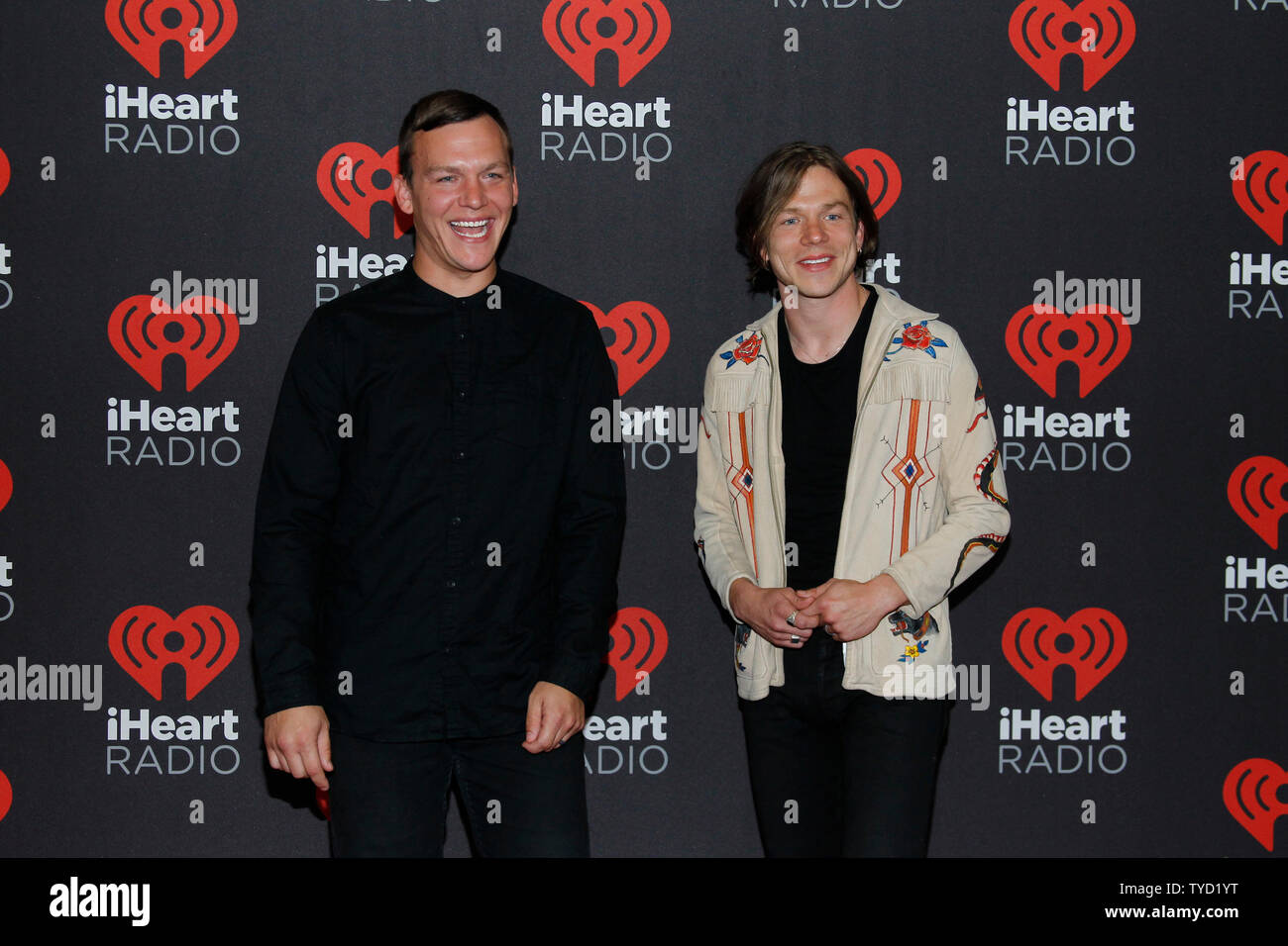 Brad Schultz and Matthew Schultz of Cage the Elephant arrive for the ...