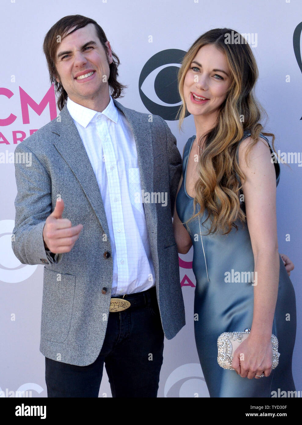 Recording artist Ross Copperman (L) and Katlin Copperman attend the ...