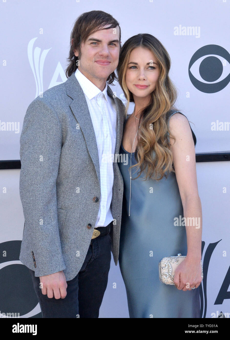 Recording artist Ross Copperman (L) and Katlin Copperman attend the ...