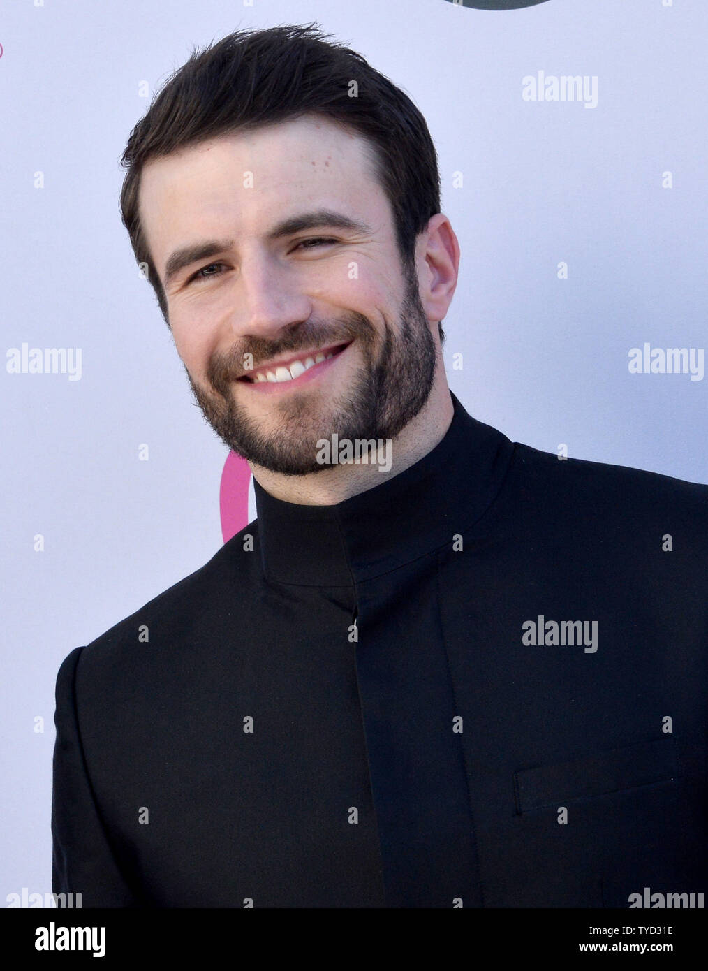 Singer-songwriter Sam Hunt attends the 52nd annual Academy of Country ...