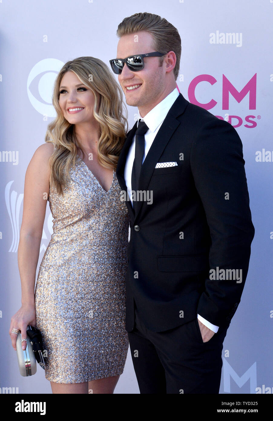Radio personality Rob Stone (R) and guest attend the 52nd annual ...