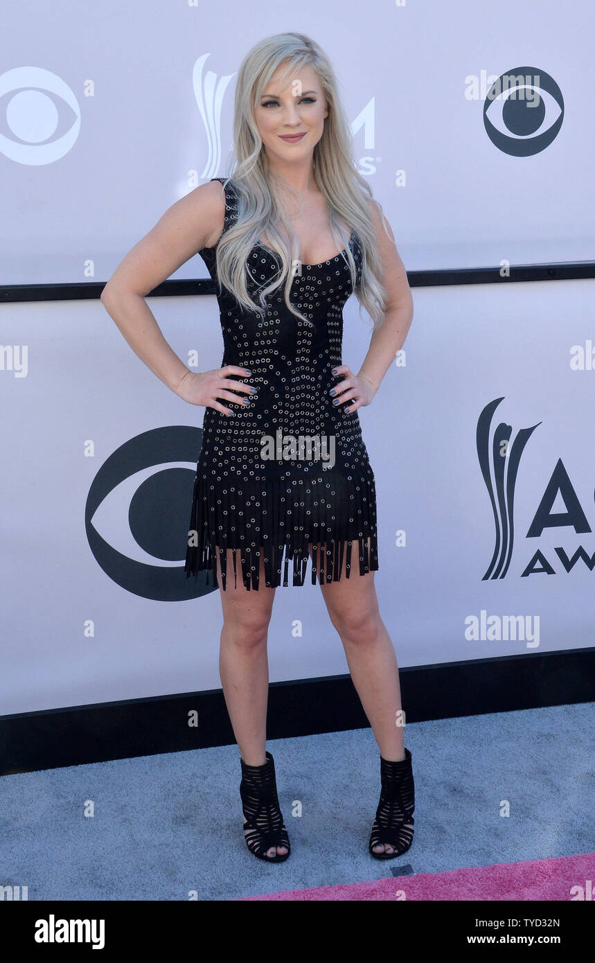 Singer Kayla Adams attends the 52nd annual Academy of Country Music ...