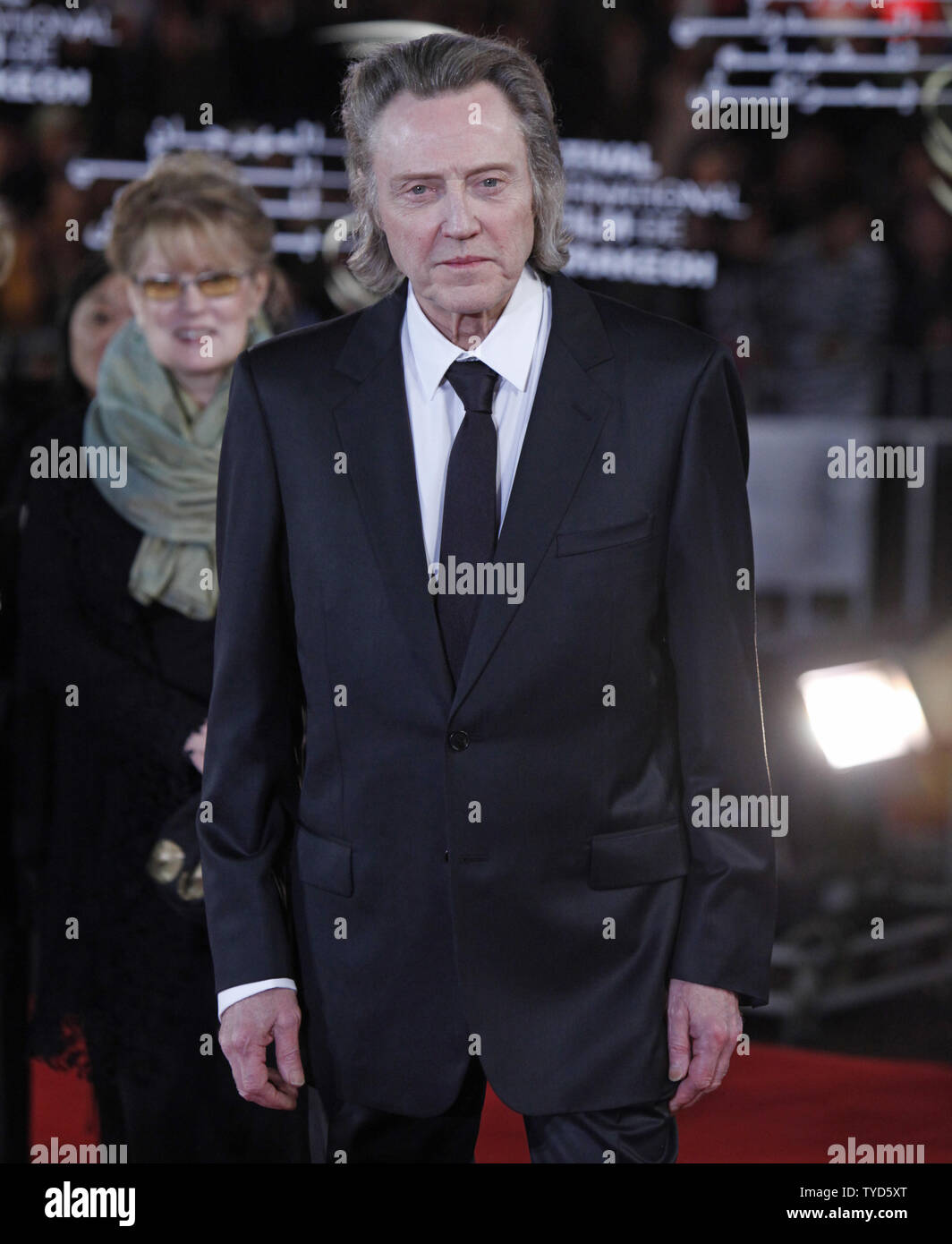 Actor Christopher Walken arrives on the red before a tribute ceremony ...