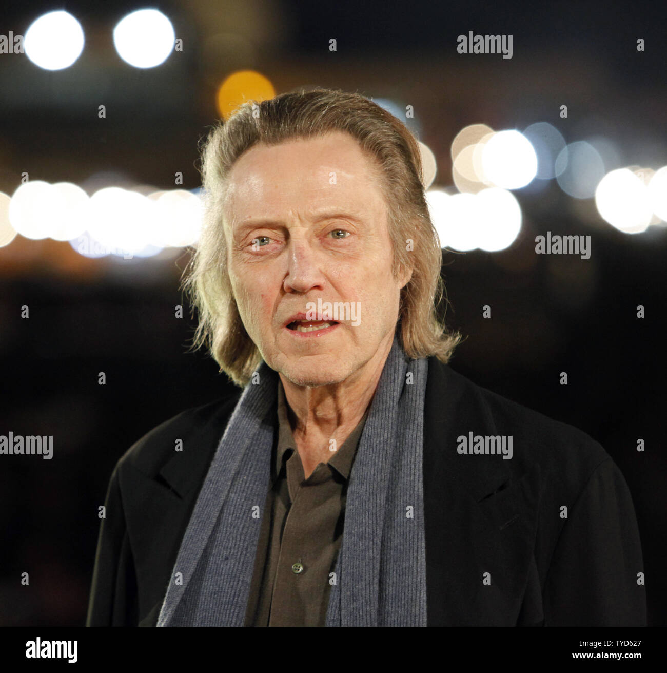Actor Christopher Walken arrives at the famous Place Djemaa el Fna ...
