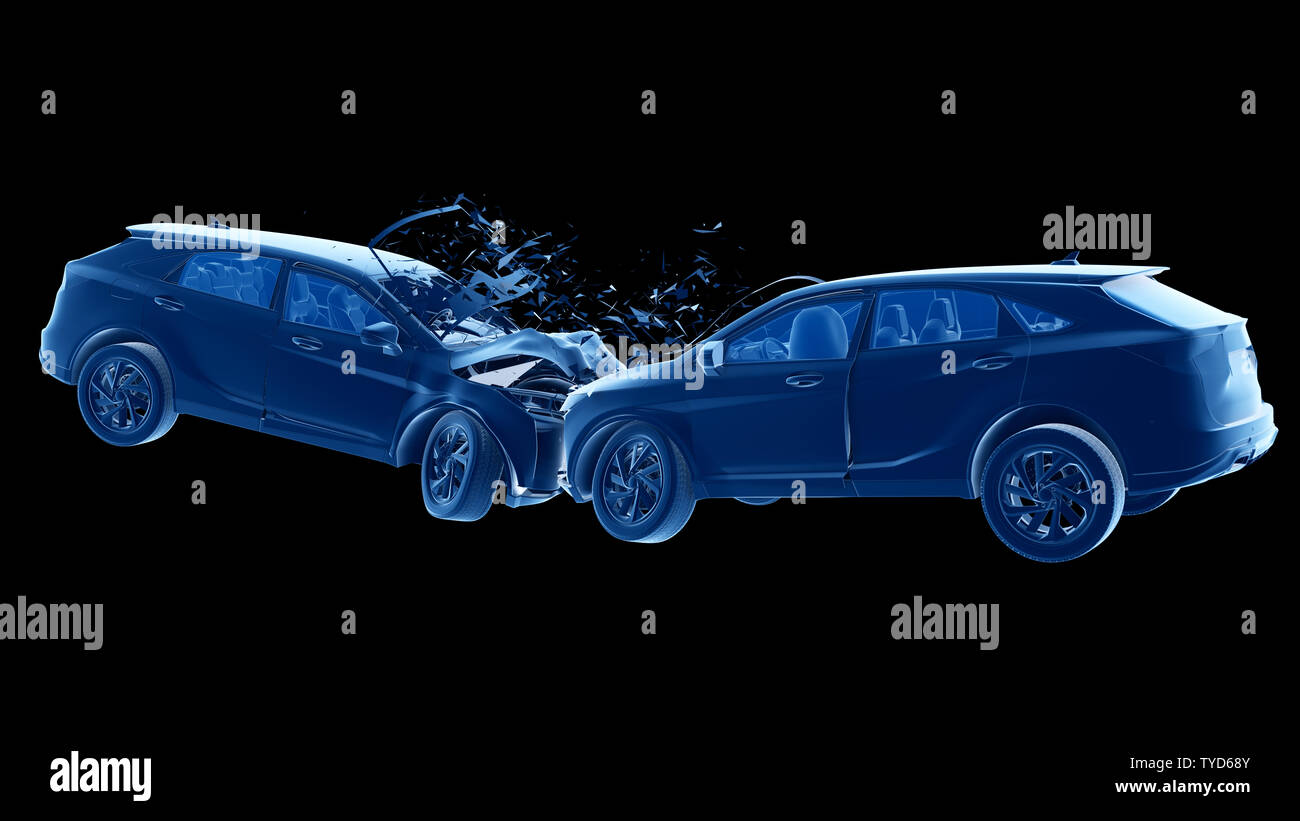 Two cars colliding hi-res stock photography and images - Alamy