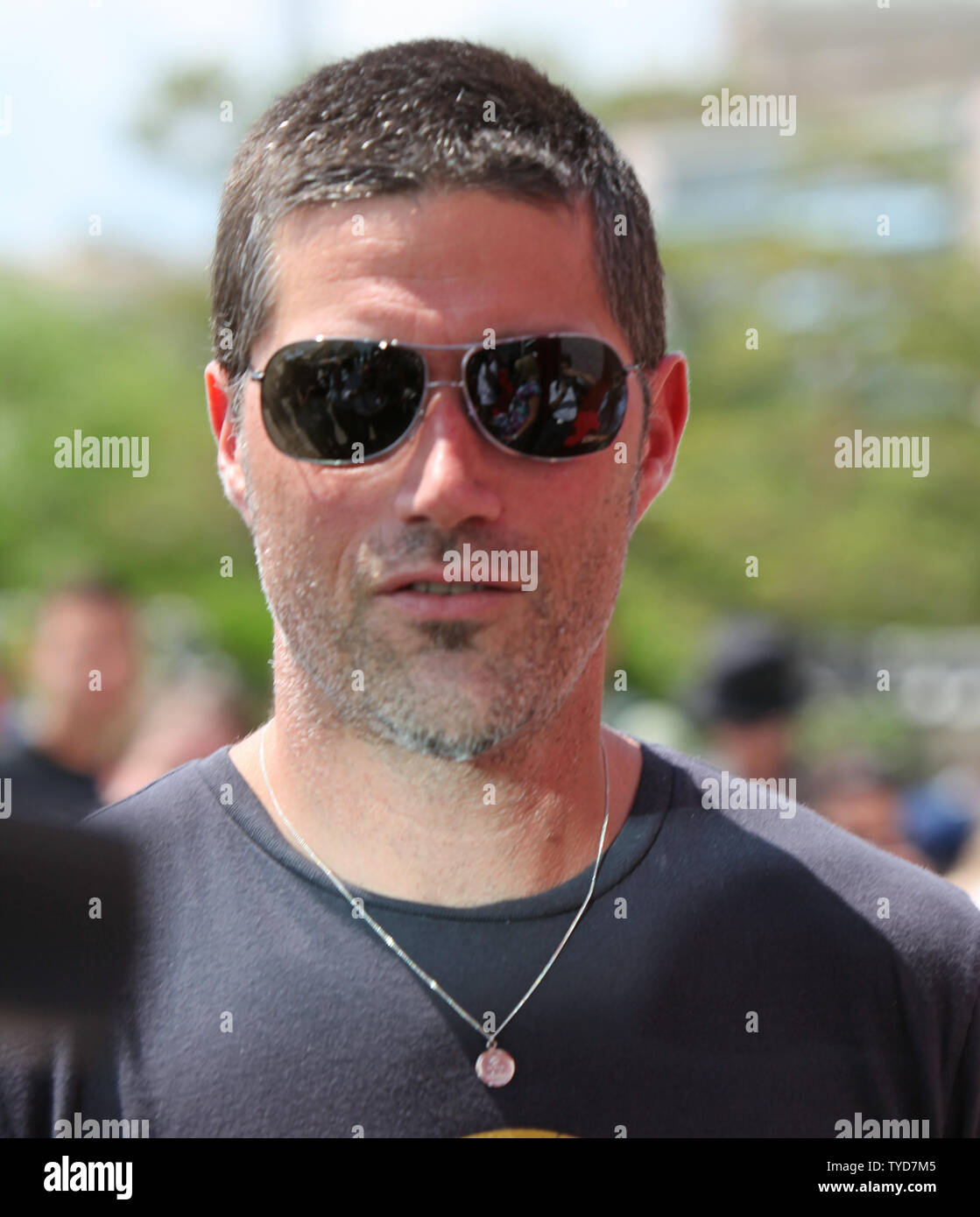 Actor Matthew Fox arrives for a photocall for the television show "Lost ...