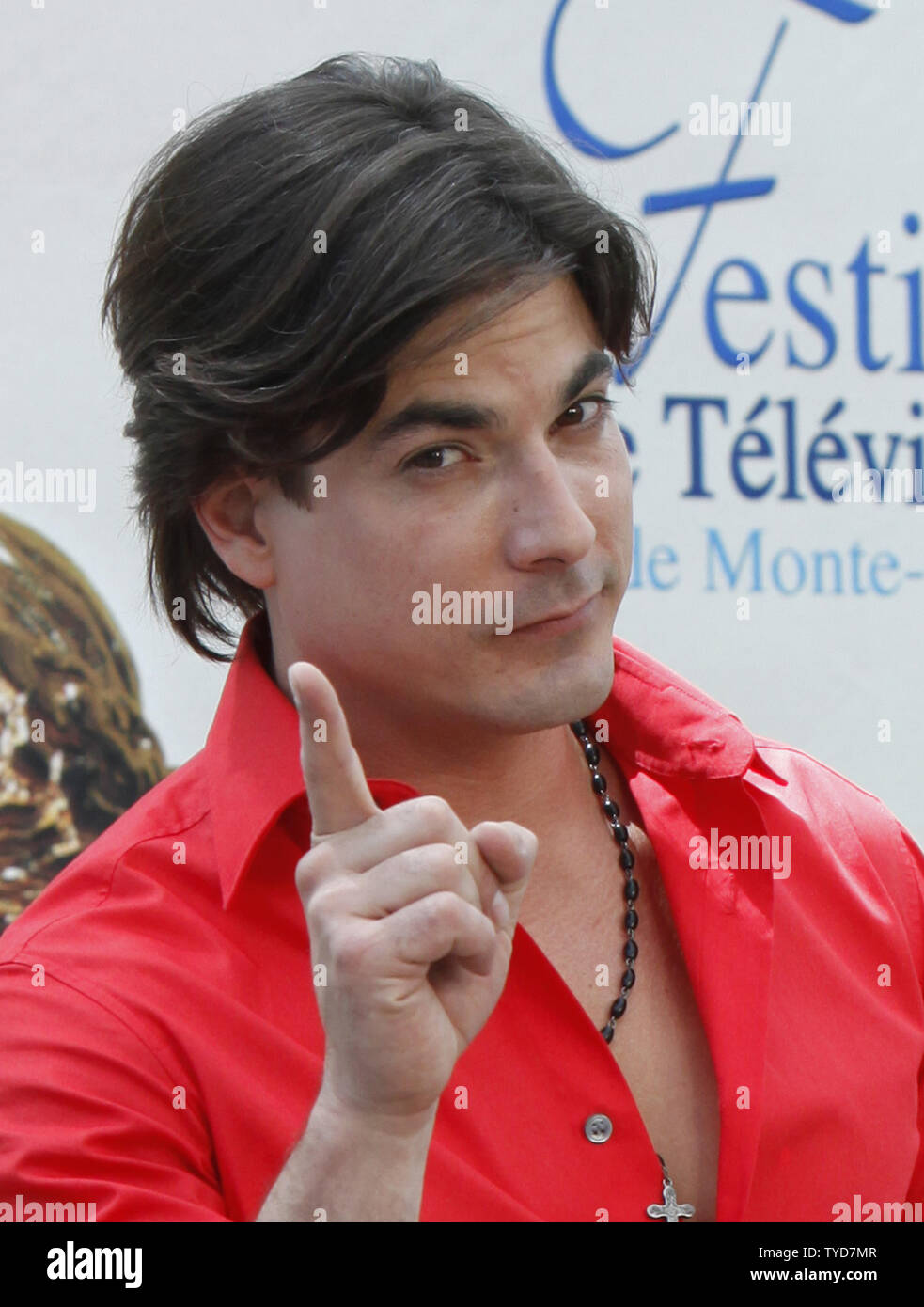 Actor Bryan Dattilo arrives for a photocall for the television show ...