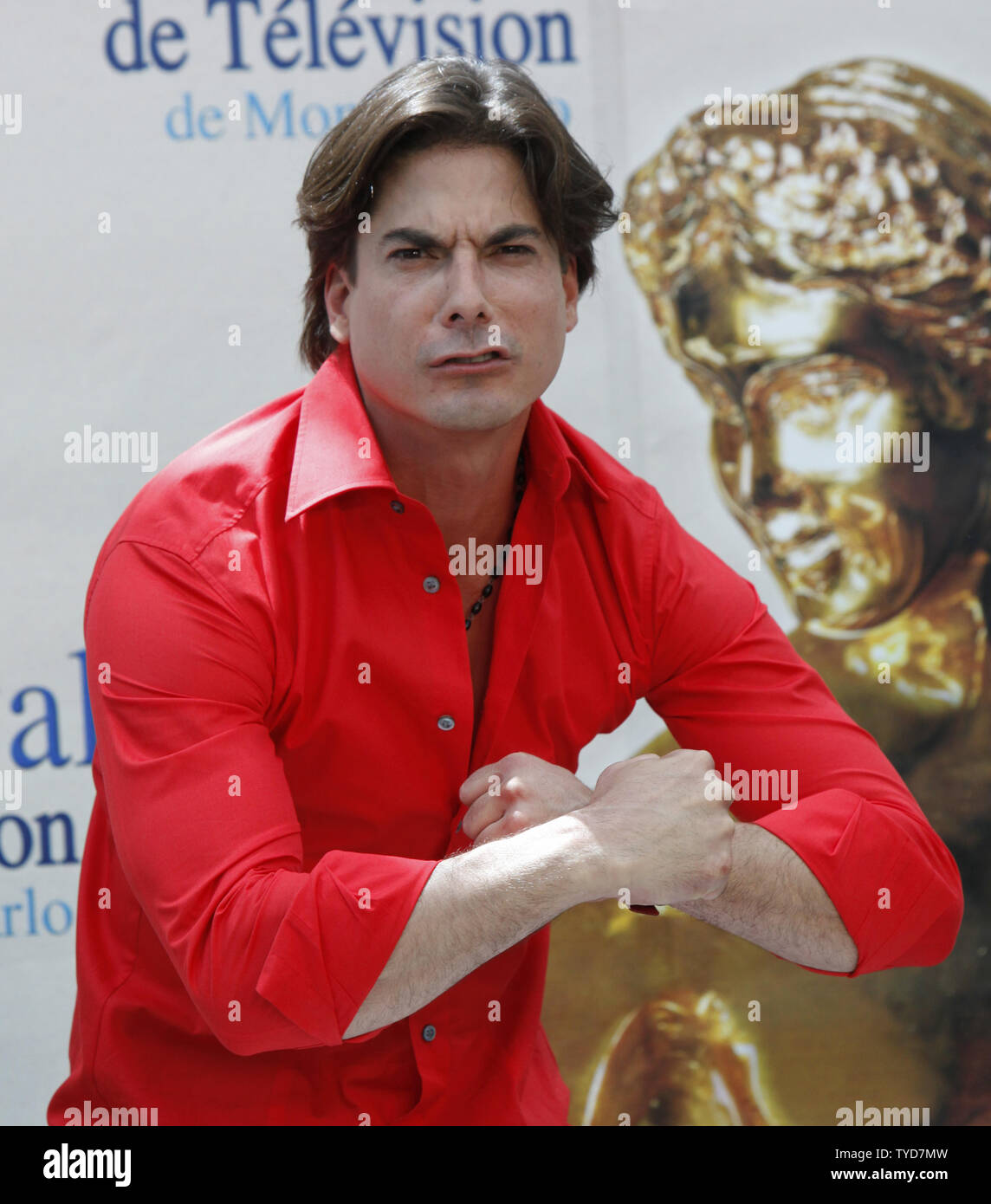 Actor Bryan Dattilo arrives for a photocall for the television show "Days of Our Lives" during ...