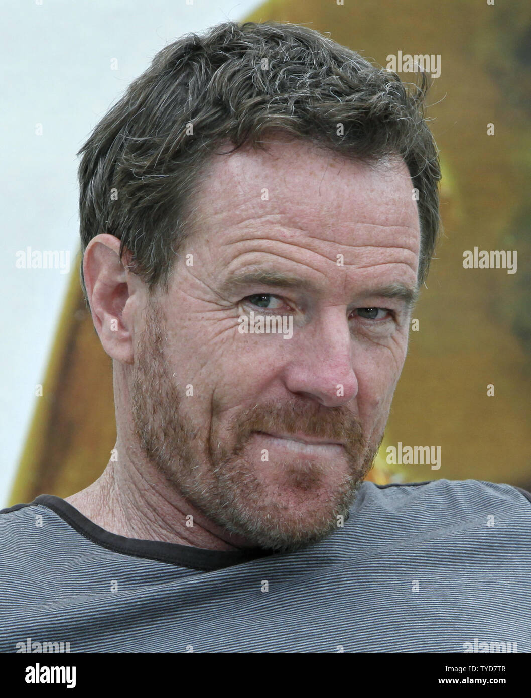 Actor Bryan Cranston arrives at a photocall for the television show ...