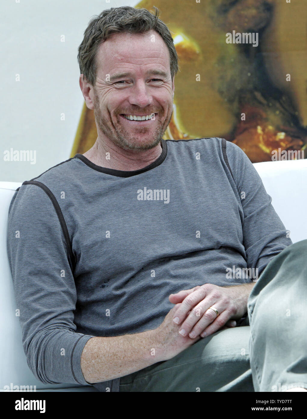 Actor Bryan Cranston arrives at a photocall for the television show ...