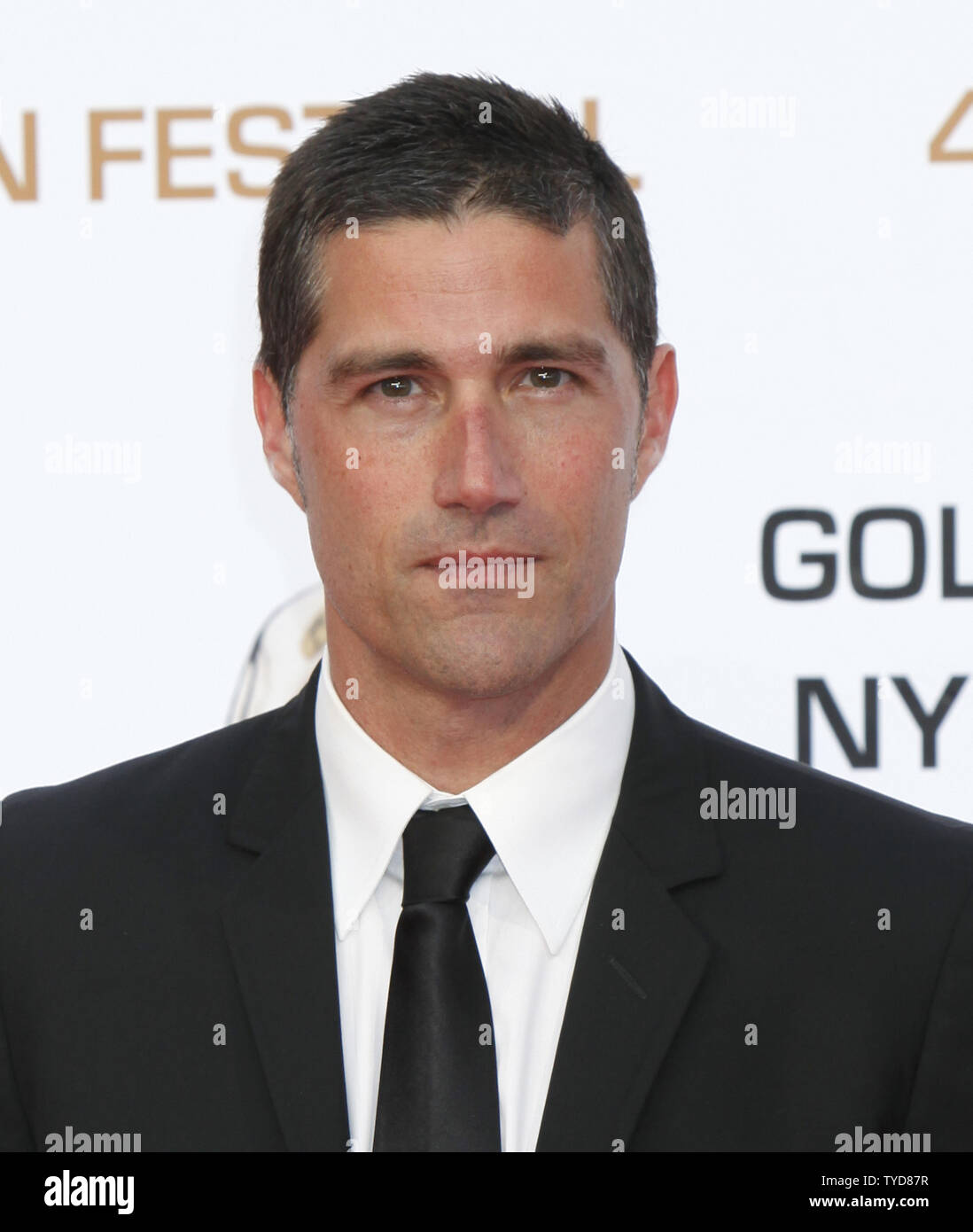 Actor Matthew Fox arrives on the red carpet before the closing ceremony ...