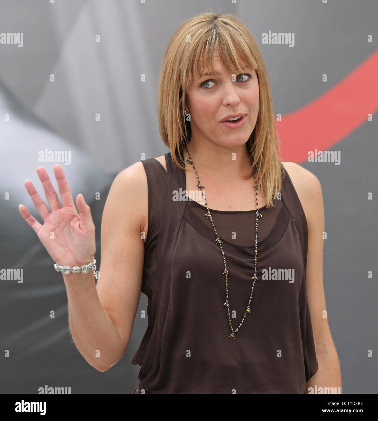 Arianne Zucker arrives for a photo call for the series "Days of Our ...
