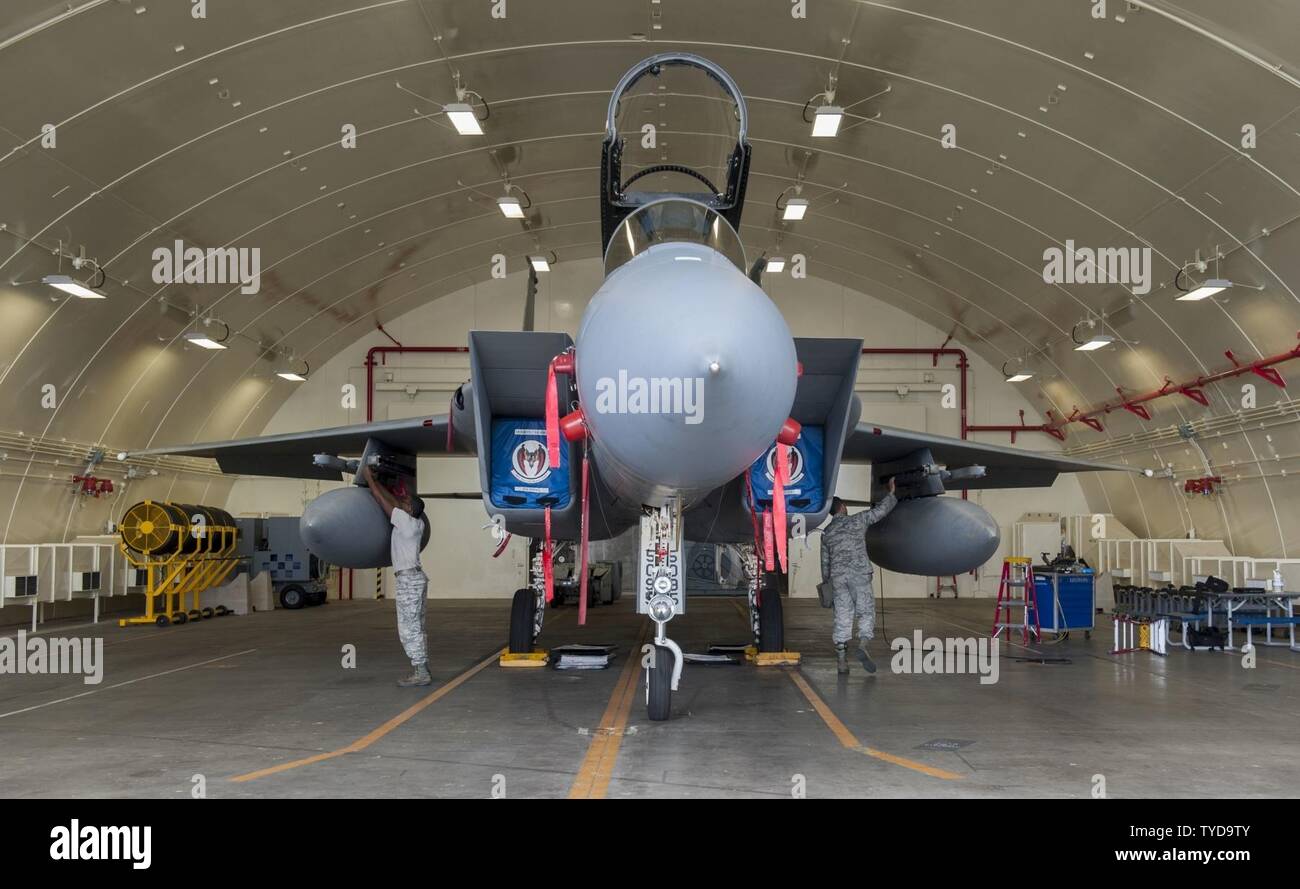 U.S. Air Force Staff Sgt. Nicholas McCants and Airman 1st Class Kalon ...