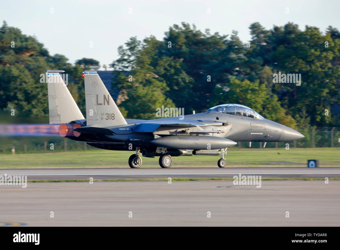McDonnell Douglas Boeing F15E Strike Eagle based at RAF Lakenheath in ...