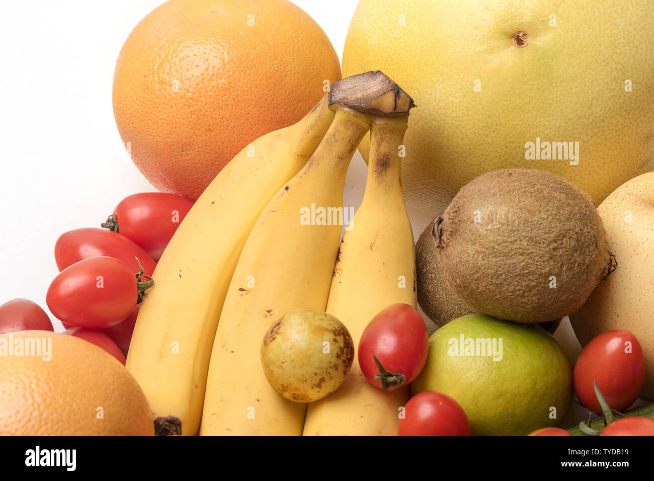 Fresh fruit combination Stock Photo - Alamy