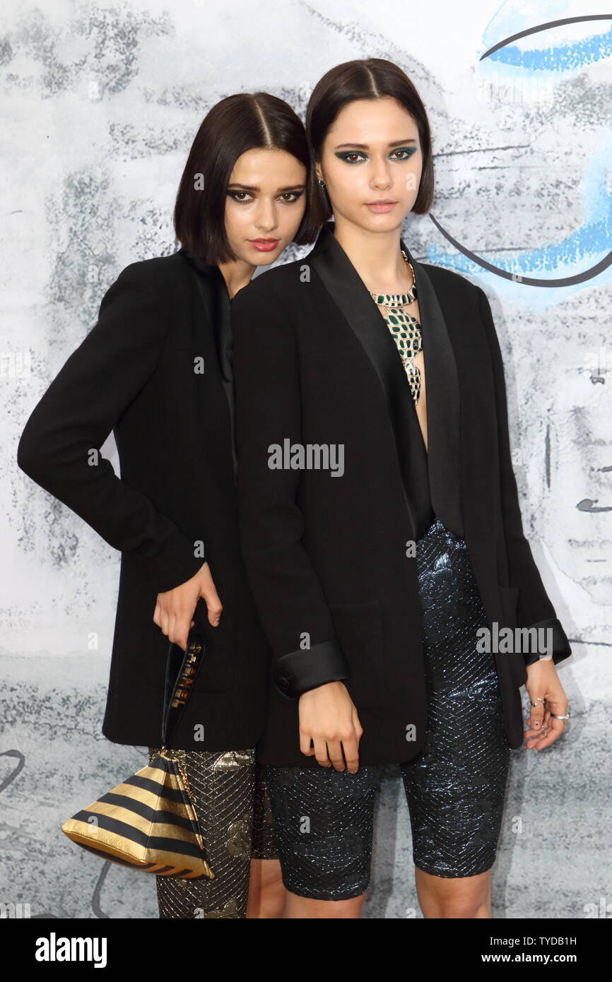 The Bloom Twins attend the Serpentine Gallery Summer Party at Hyde Park ...