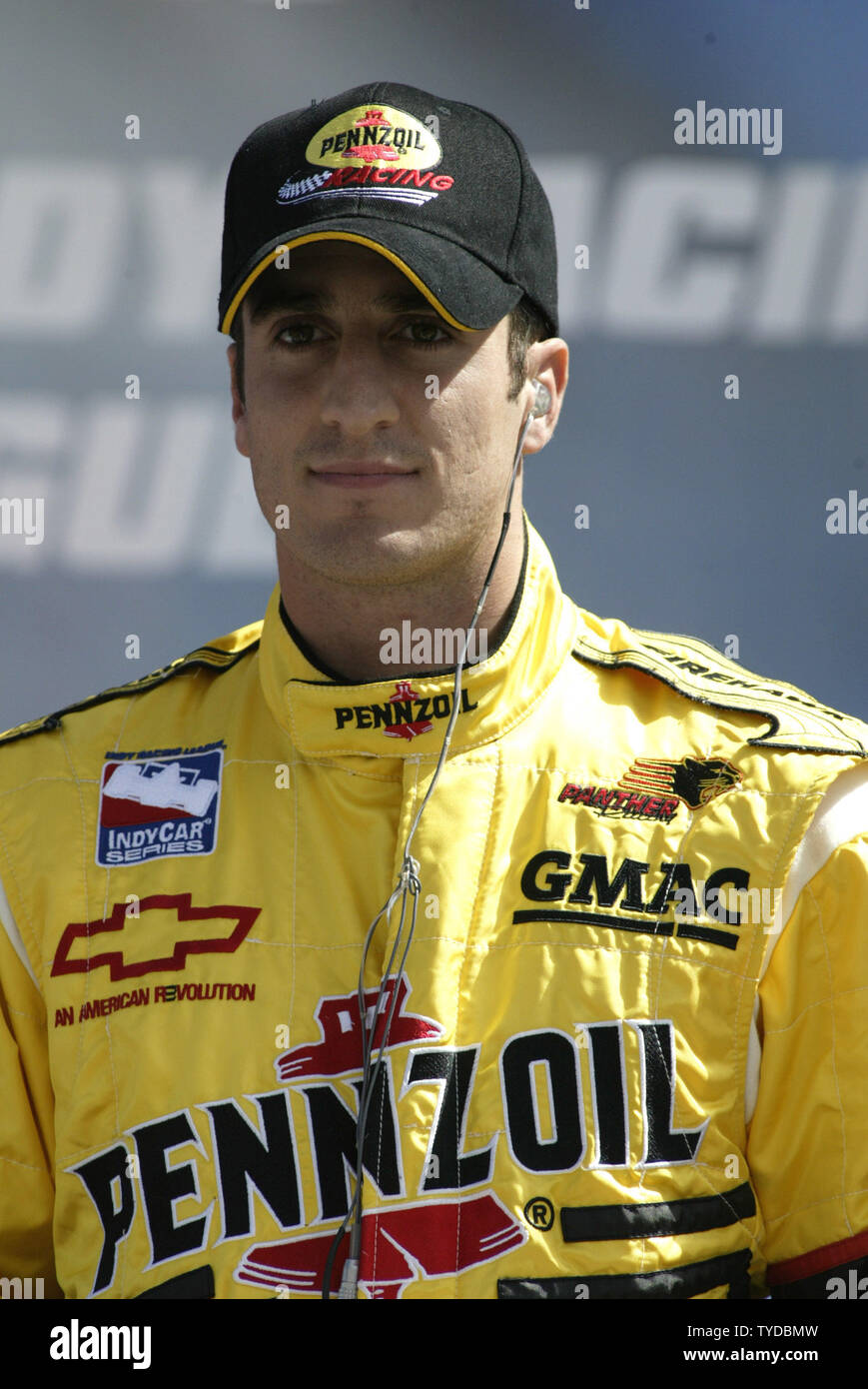 Tomas Scheckter of South Africa during driver introductions prior to ...