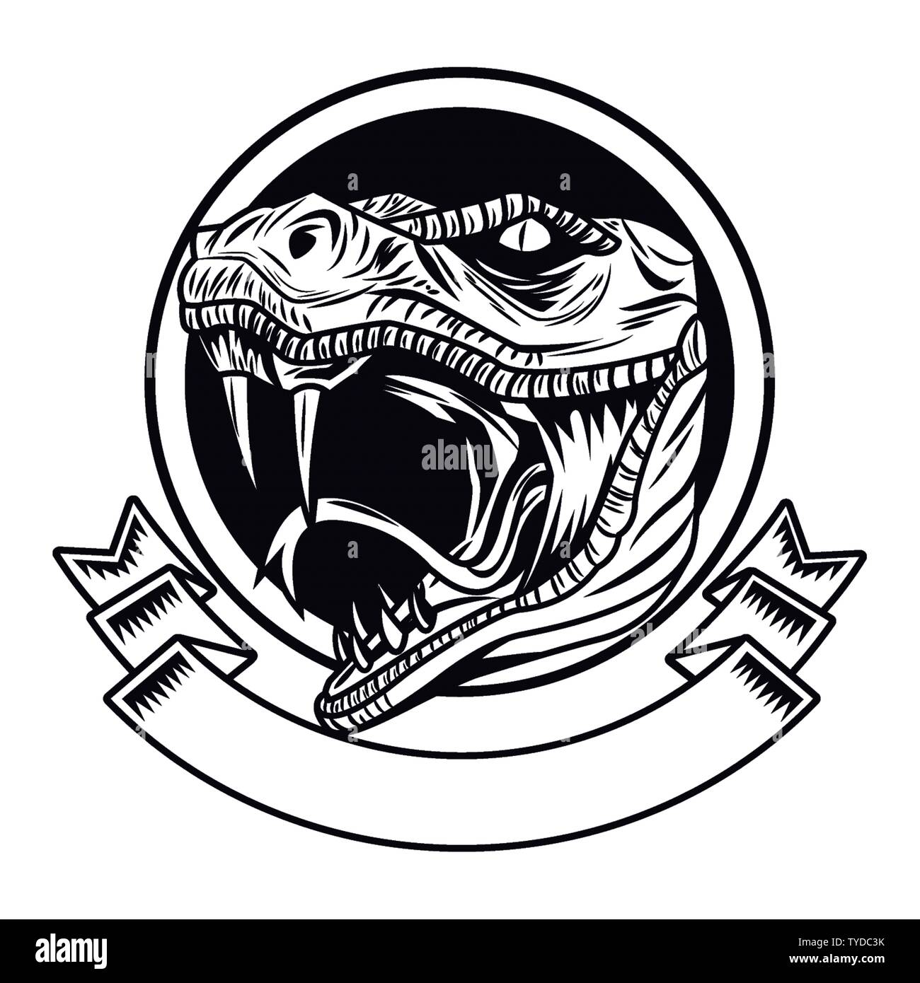 Snake Head Drawing Tattoo