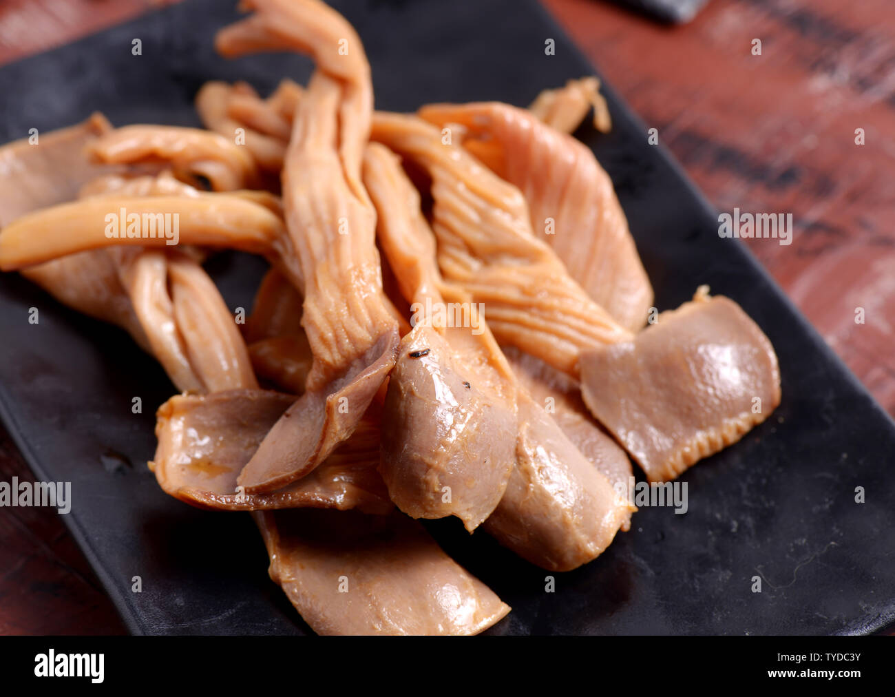 Halogen duck intestine spicy duck intestine Stock Photo - Alamy