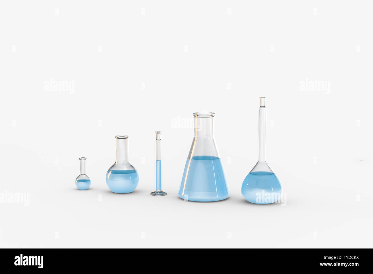 3D rendering,chemical containers with white background Stock Photo - Alamy