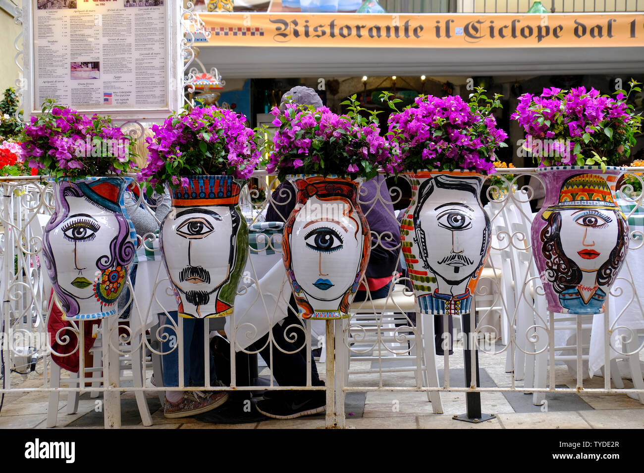 Cityscape of Monte Tauro, Taormina, Sicily, Italy Stock Photo - Alamy