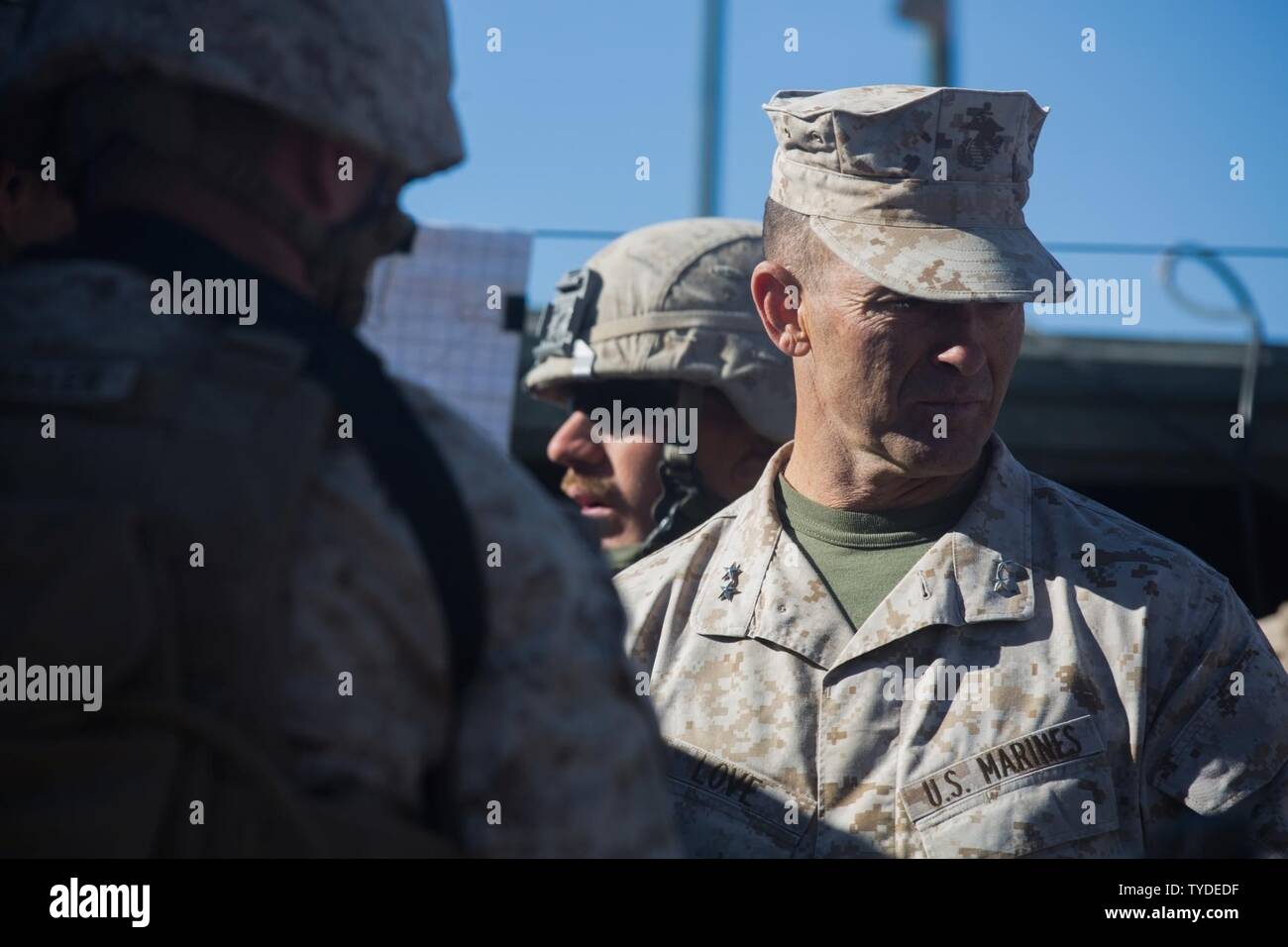 U.S. Marine Corps Maj. Gen. John K. Love, commanding general, 2nd ...