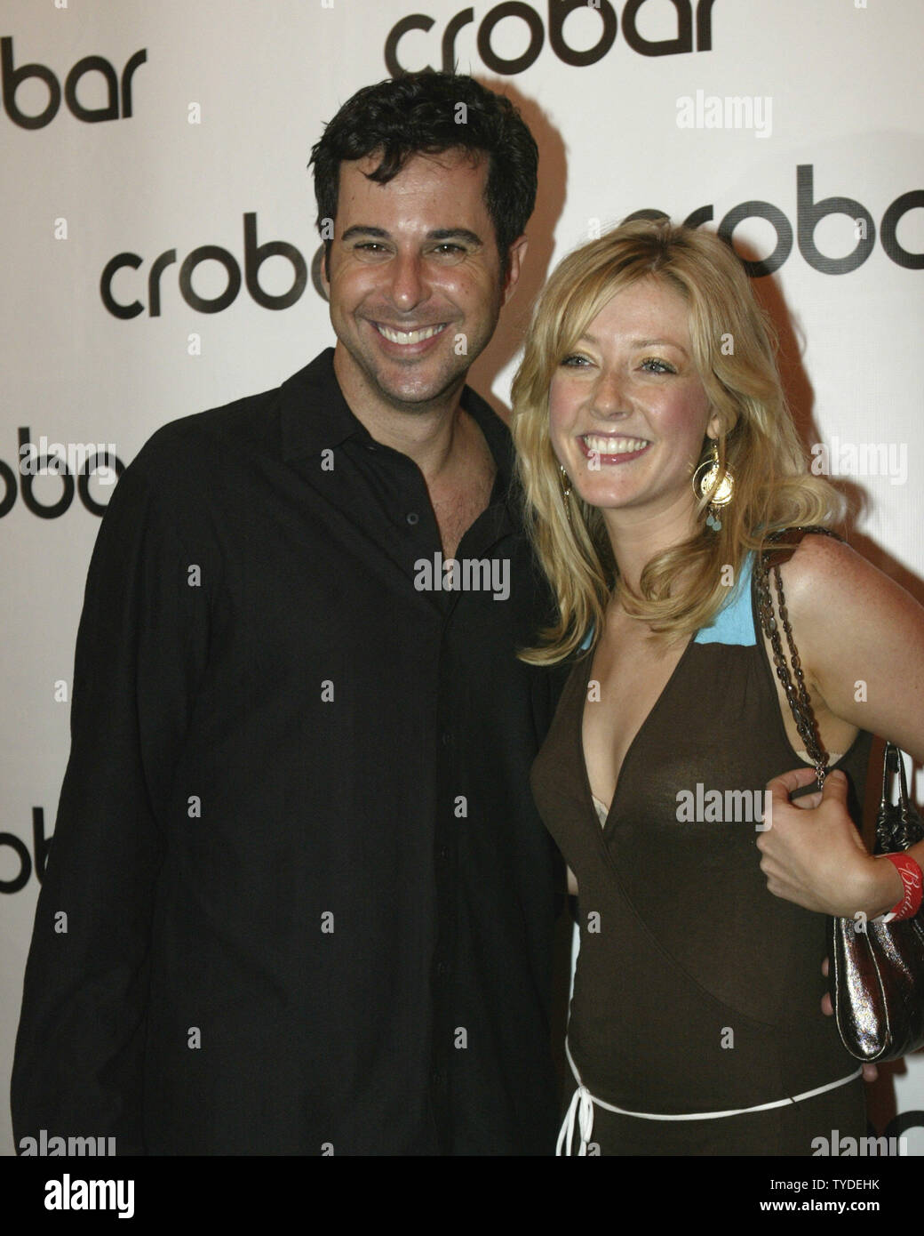 Jonathan Silverman and friend arrive at Club Crobar for Florida Marlin ...
