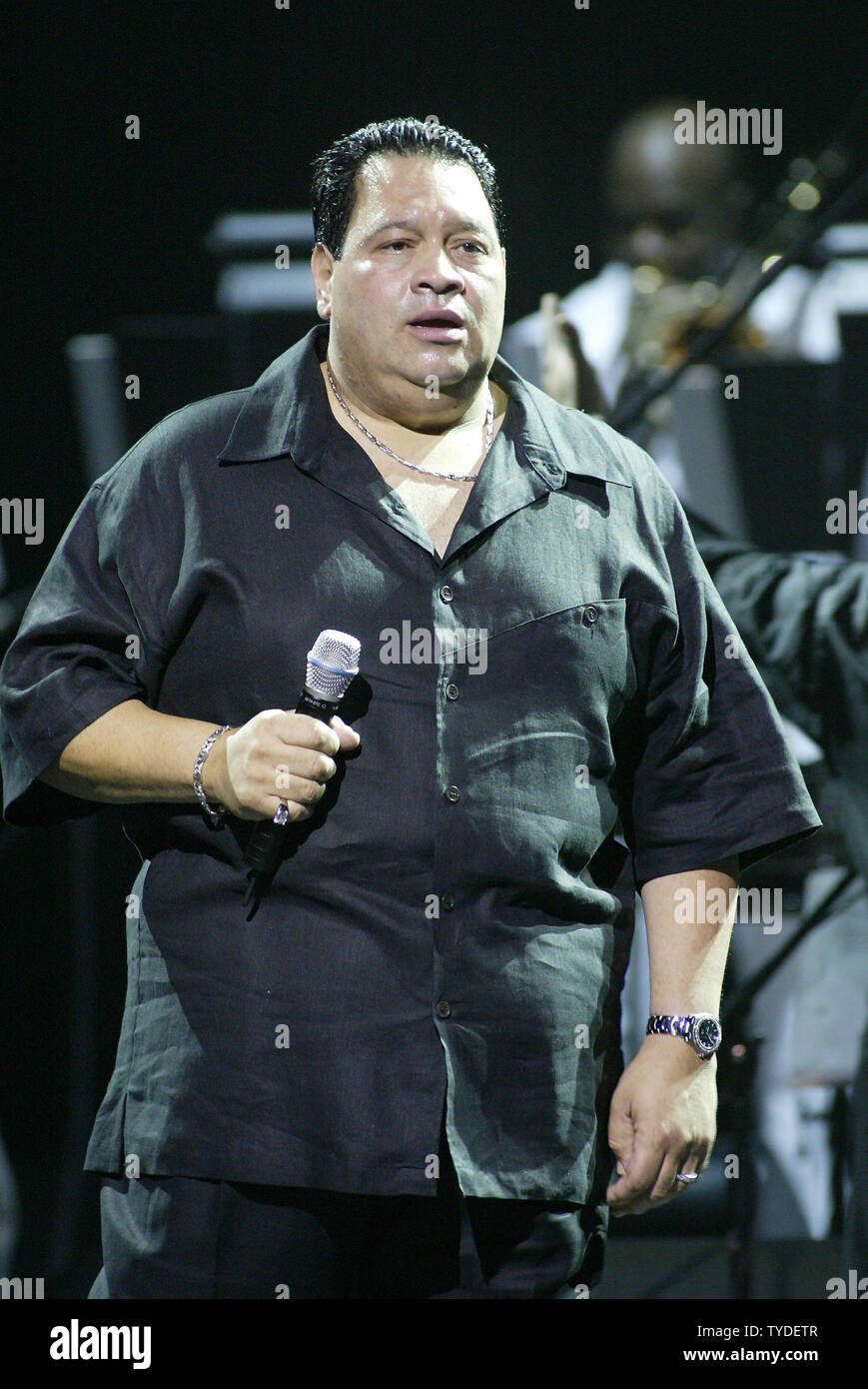 Tito Nieves performs in concert at the James L Knight Center in Miami ...