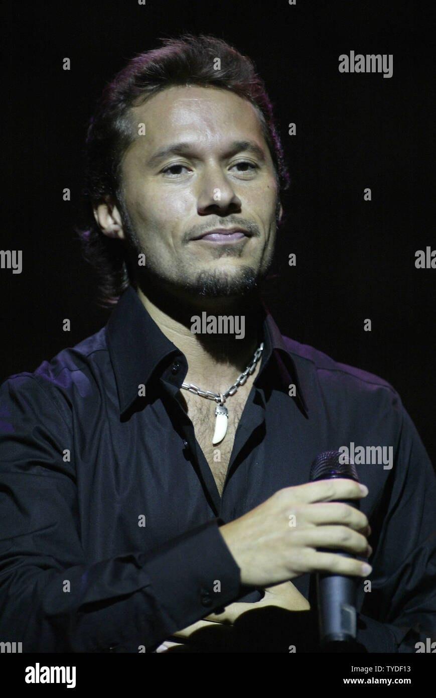 Argentinian singer Diego Torres performs in concert at the James L ...