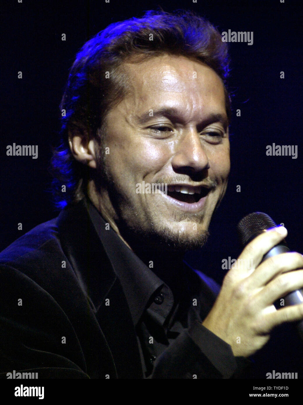 Argentinian singer Diego Torres performs in concert at the James L ...