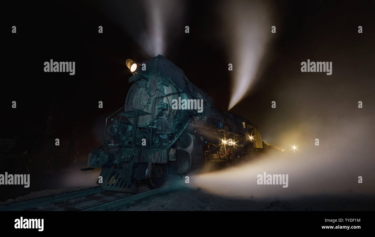 Locomotive explosion hi-res stock photography and images - Alamy