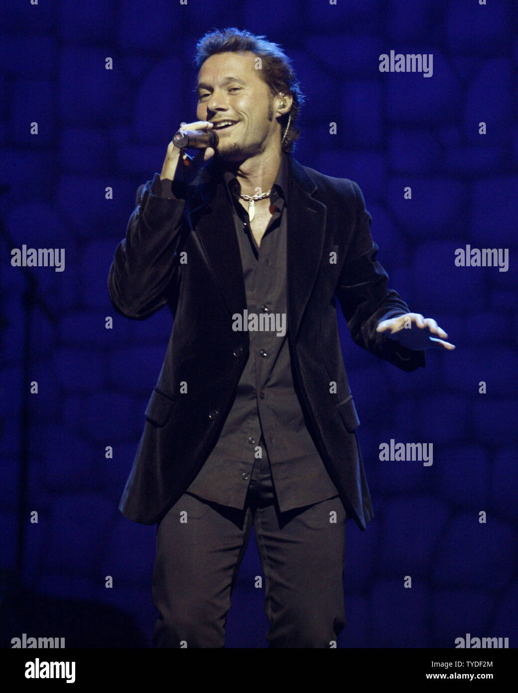 Argentinian singer Diego Torres performs in concert at the James L ...