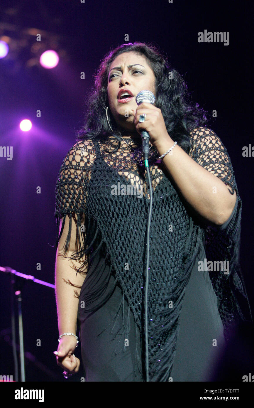 La India performs in concert, at the Seminole Hard Rock Hotel and ...