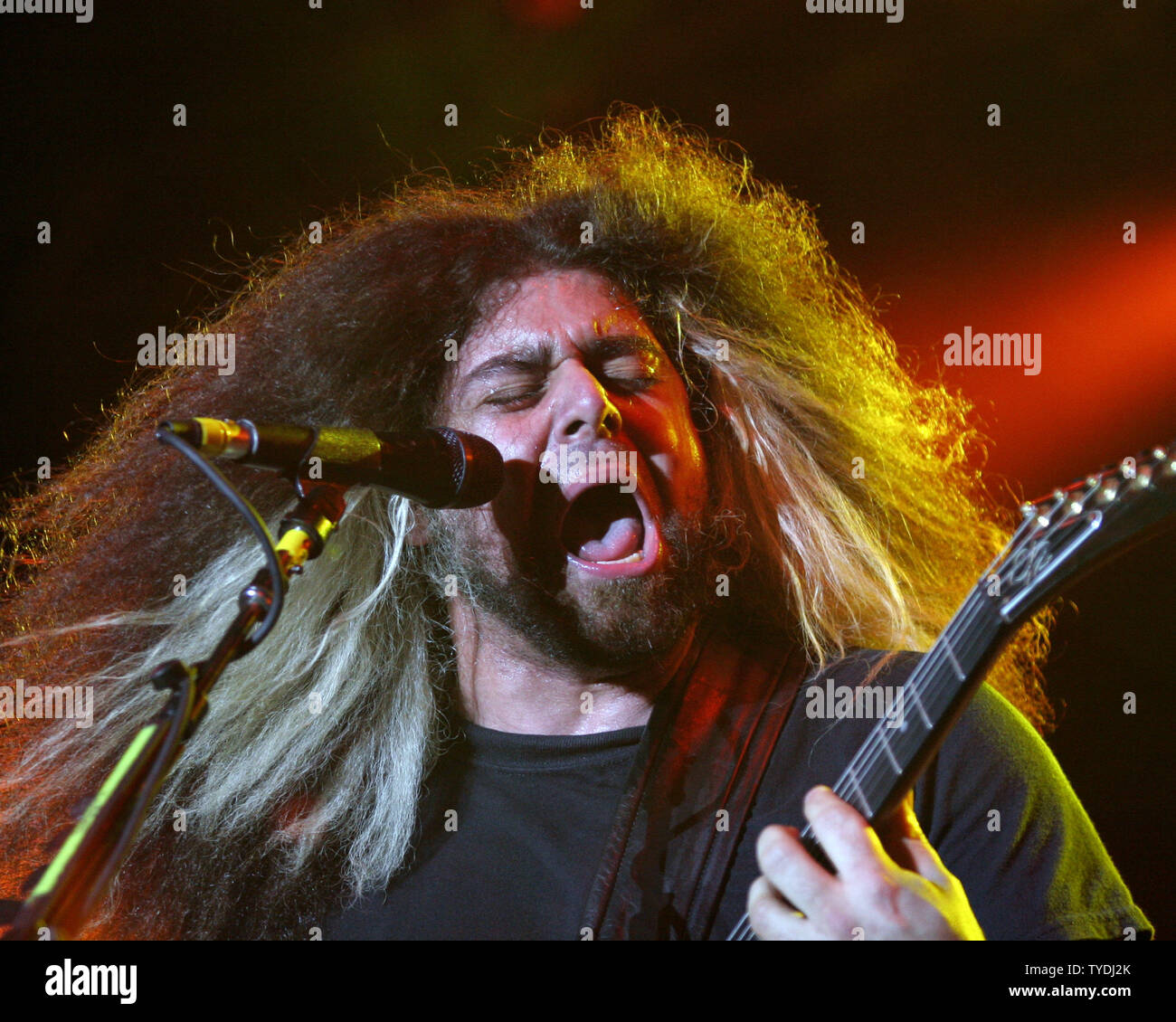 Claudio Sanchez with Coheed & Cambria perform in concert at the Global ...