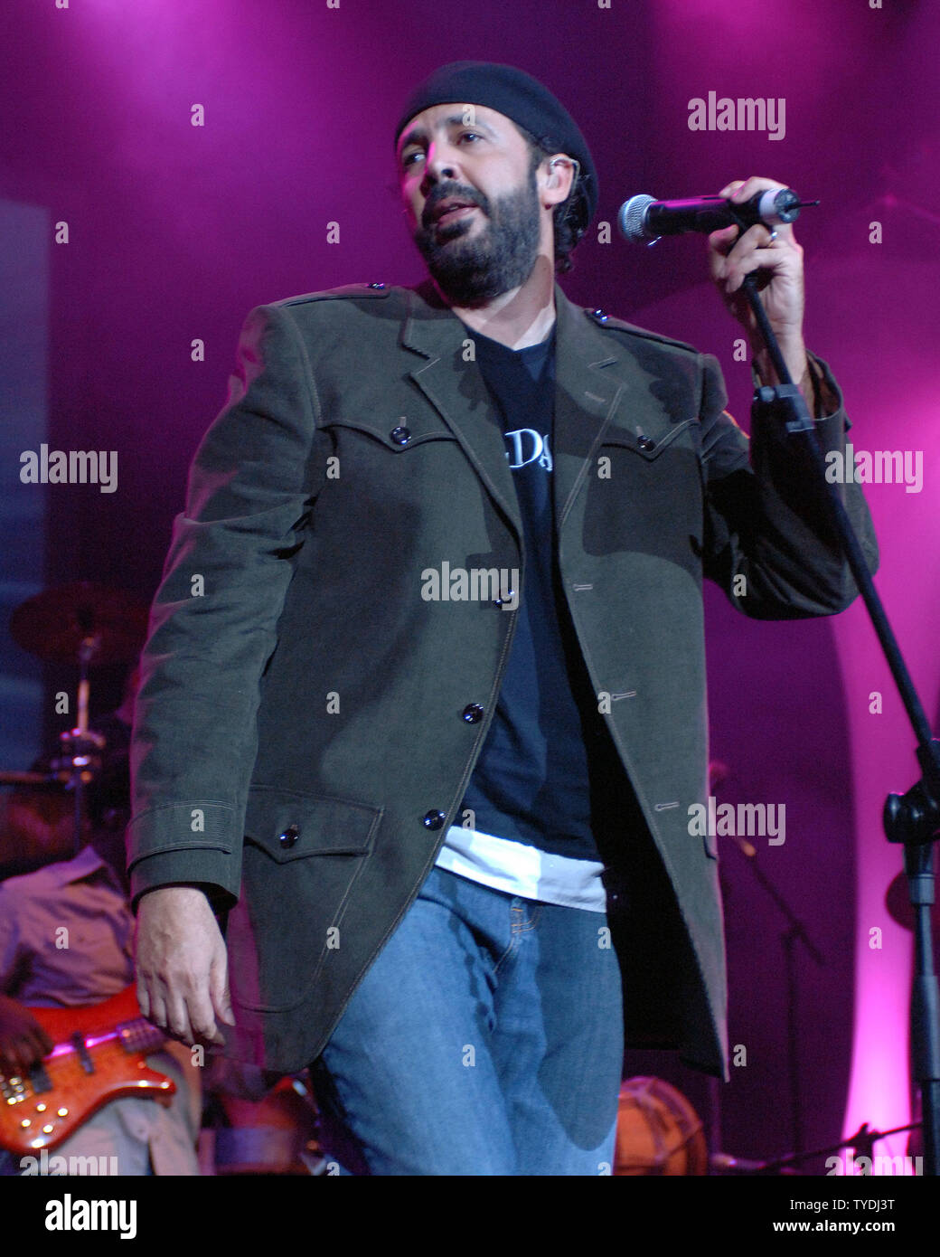 Juan Luis Guerra performs in concert at the Seminole Hard Rock Hotel ...