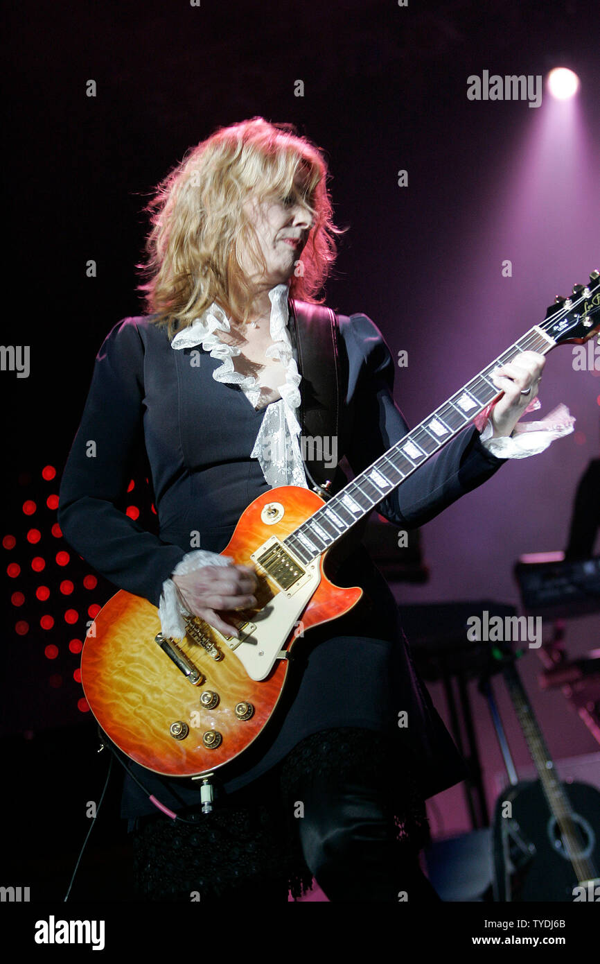 Nancy Wilson of Heart performs in concert at the Seminole Hard Rock ...