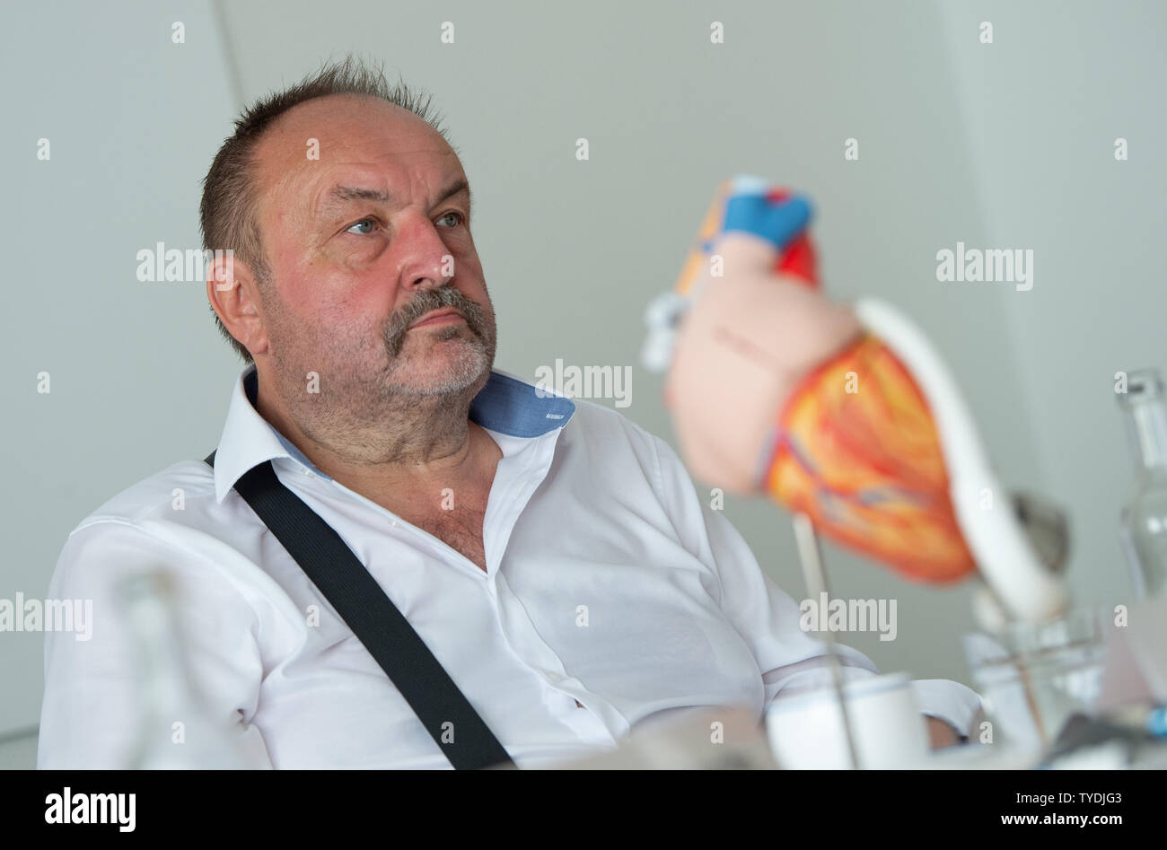Hanover, Germany. 26th June, 2019. Kurt-Joseph M., patient with the ...