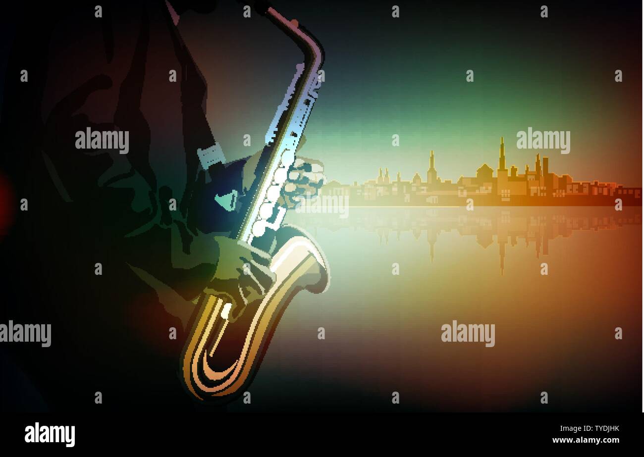 Vectorsaxophone Stock Vector Images - Alamy