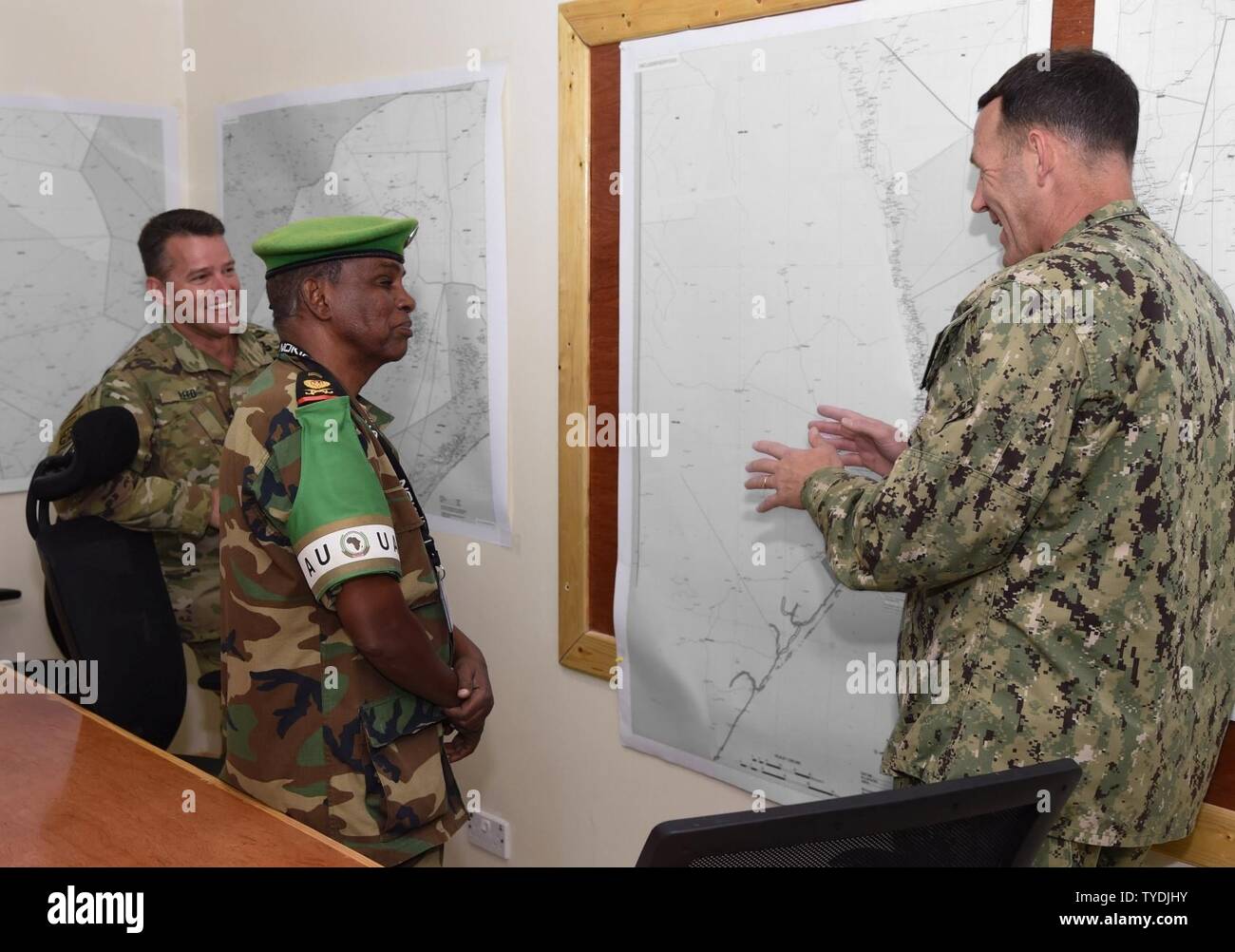 U.S. Army Col. Kyle Reed, Military Coordination Cell Mogadishu director ...