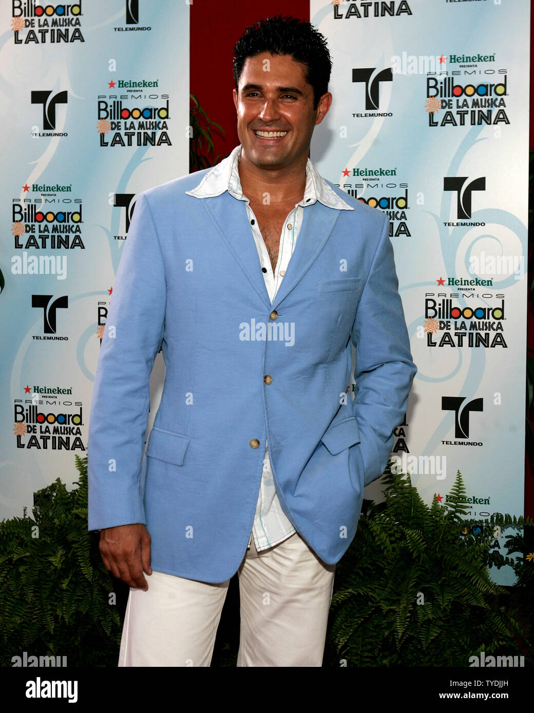 Rodolfo Jimenez arrives on the red carpet for the 2006 Latin Billboard ...