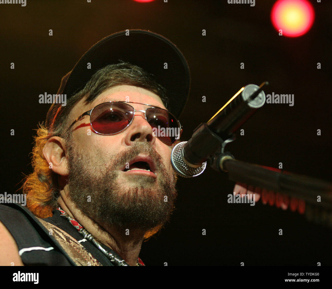 Hank Williams Jr. performs in concert at the Seminole Hard Rock Hotel ...