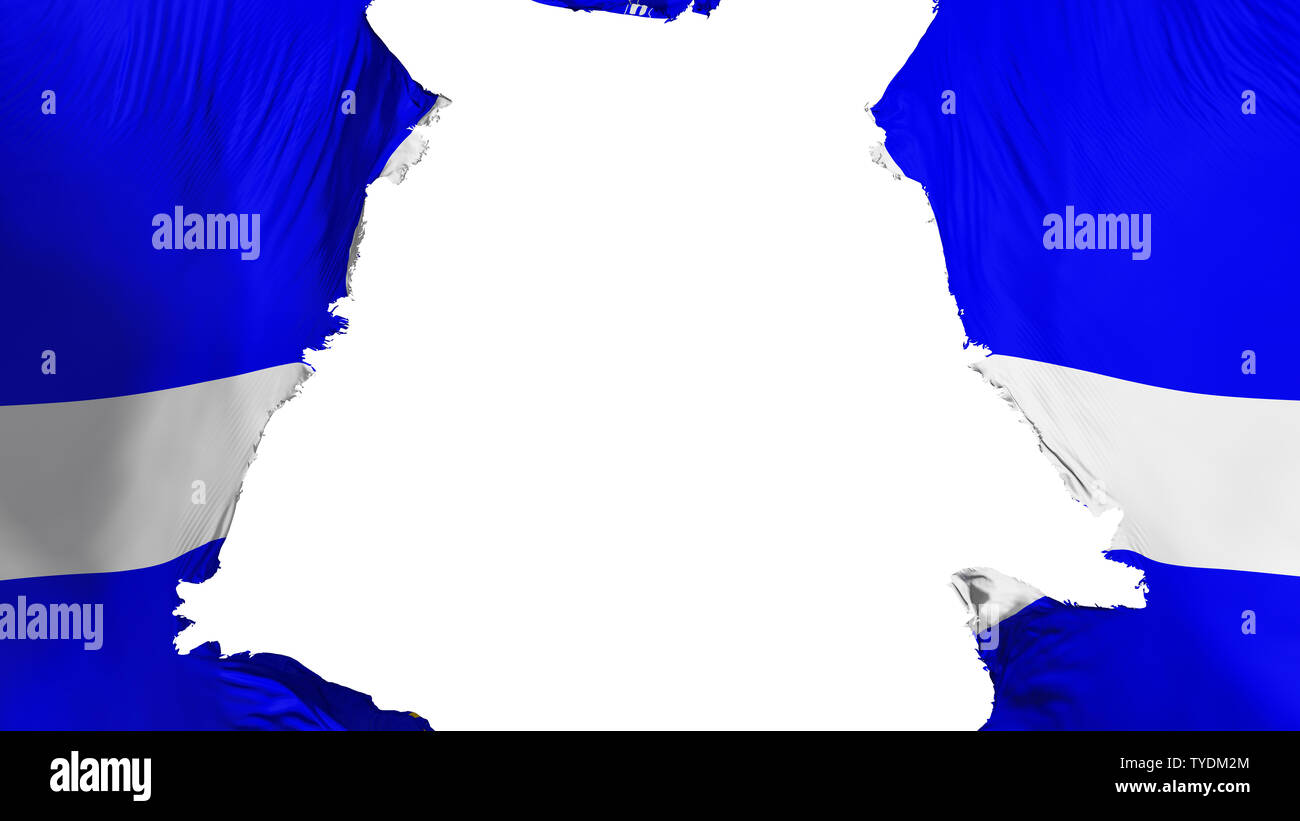 Boise capital city flag ripped apart Stock Photo - Alamy